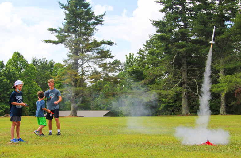 Launch Day - Camp High Rocks