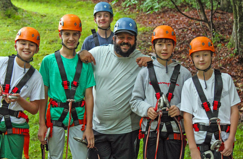 The Adventure Begins - Camp High Rocks