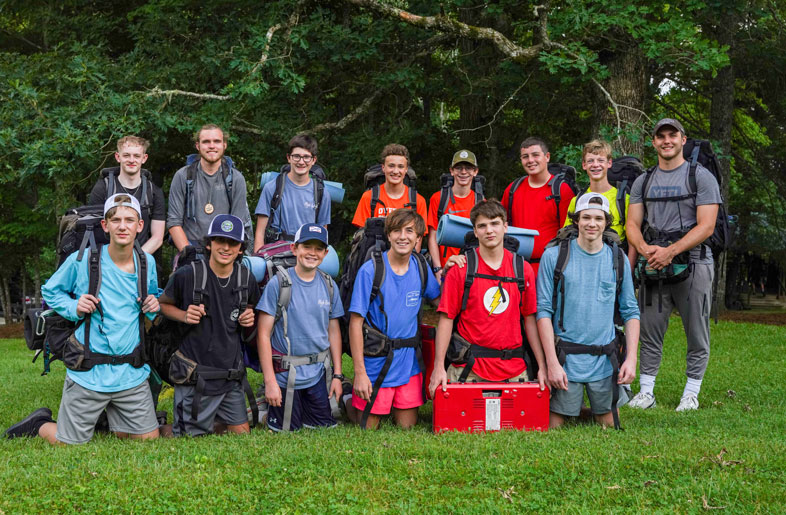 Enjoying The First Steps - Camp High Rocks