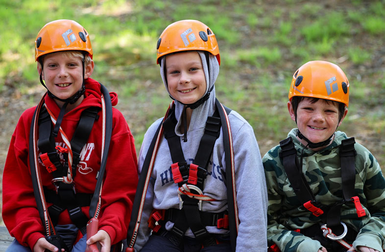 End of the "Work" Week - Camp High Rocks