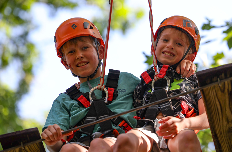 Life Is Good on the Mountain - Camp High Rocks
