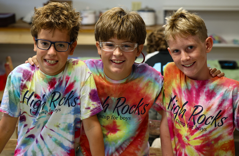 Tie-Dye Tuesday - Camp High Rocks